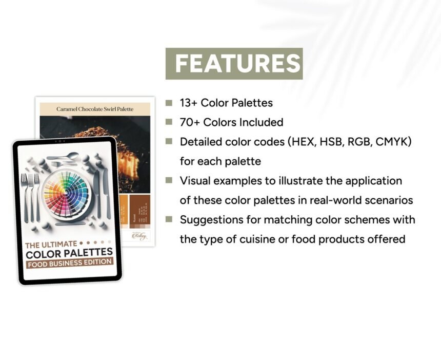 Food Business Edition Color Palette Ebook: A Feast for Your Brand's ...
