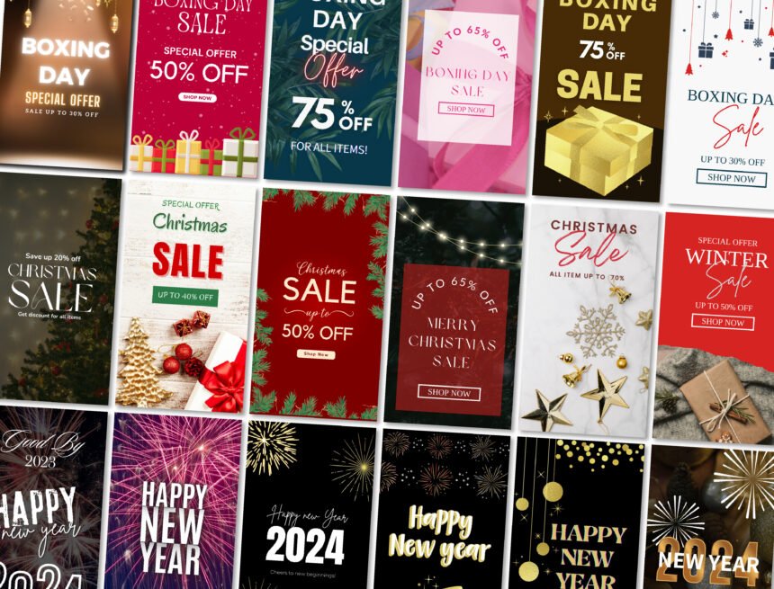 162+ Holiday Mega Bundle: Complete Social Media Kit for Christmas ...