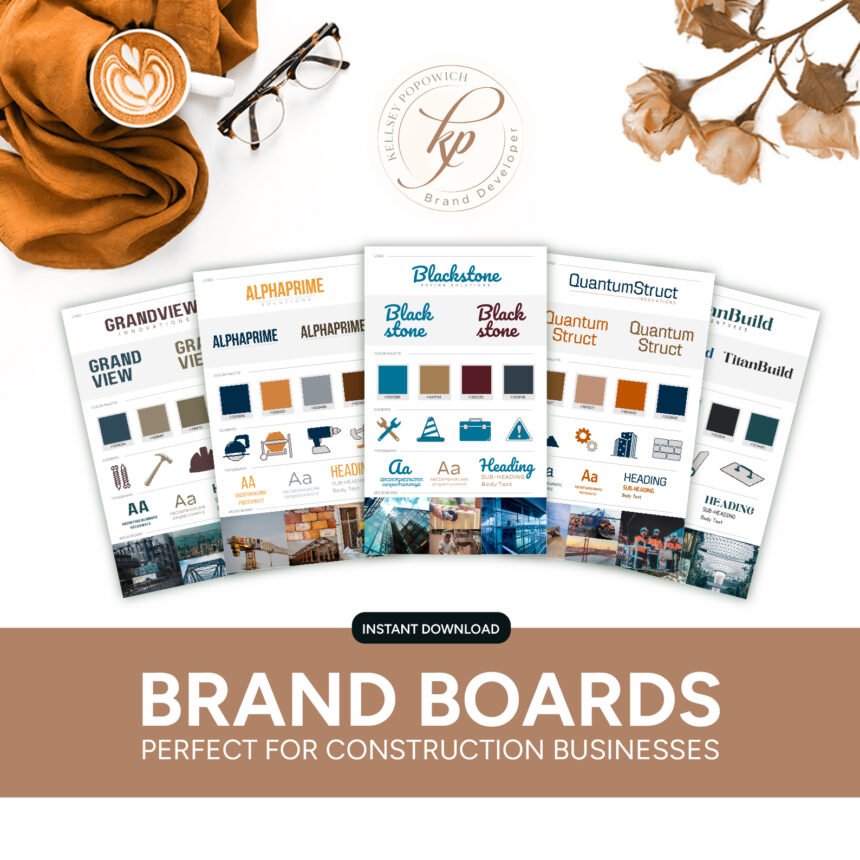 Construction Business Color Palettes: Elevate Your Brand & Projects ...
