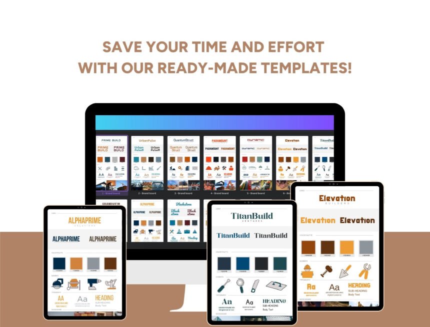 Construction Business Color Palettes: Elevate Your Brand & Projects ...