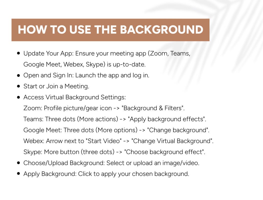 High-Tech Virtual Backgrounds for IT Professionals and Tech Companies ...