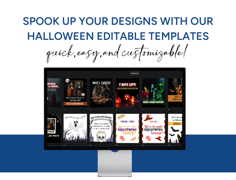 Ultimate Halloween Canva Templates Bundle (170 Designs) for Small ...